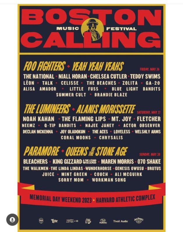 Foo Fighters retorna no Boston Calling 2023 - Laboratório Pop
