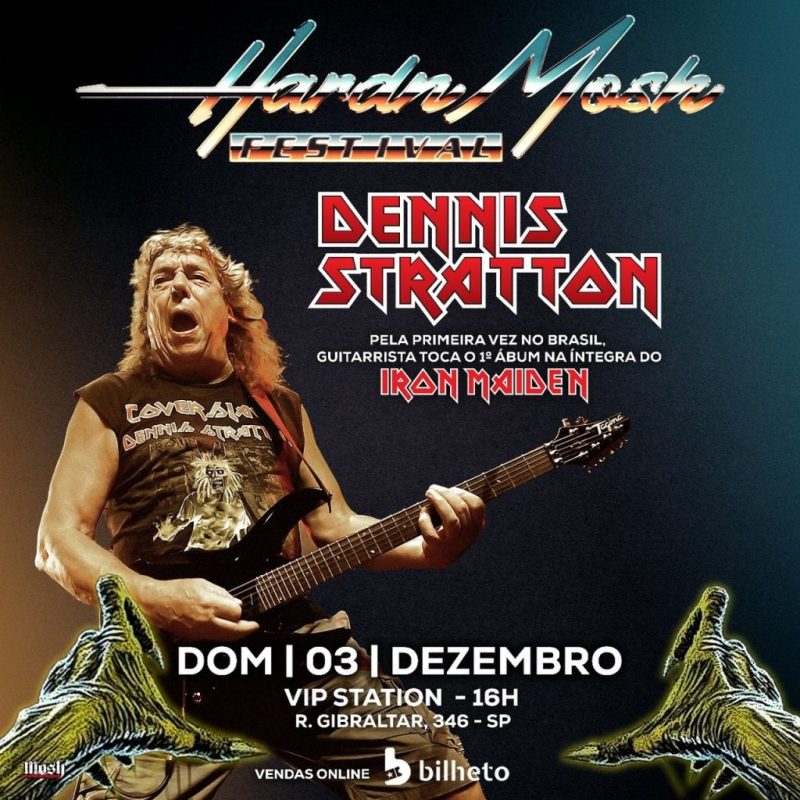 Dennis Stratton toca clássicos Iron Maiden em São Paulo - Laboratório Pop