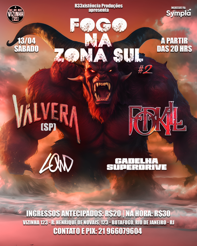 Fogo na Zona Sul ganha sua segunda edição no Rio de Janeiro ...